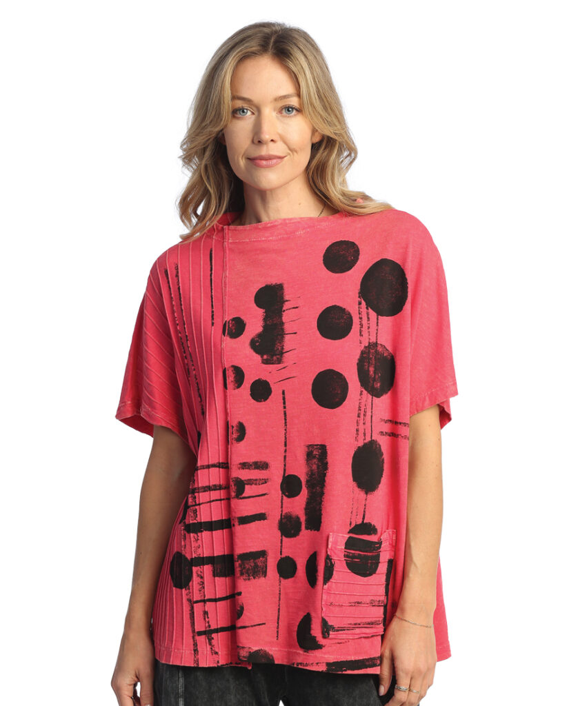 "Veronica" Mineral Washed Mock Neck Top - M117-1935 – Shop My Fair Lady