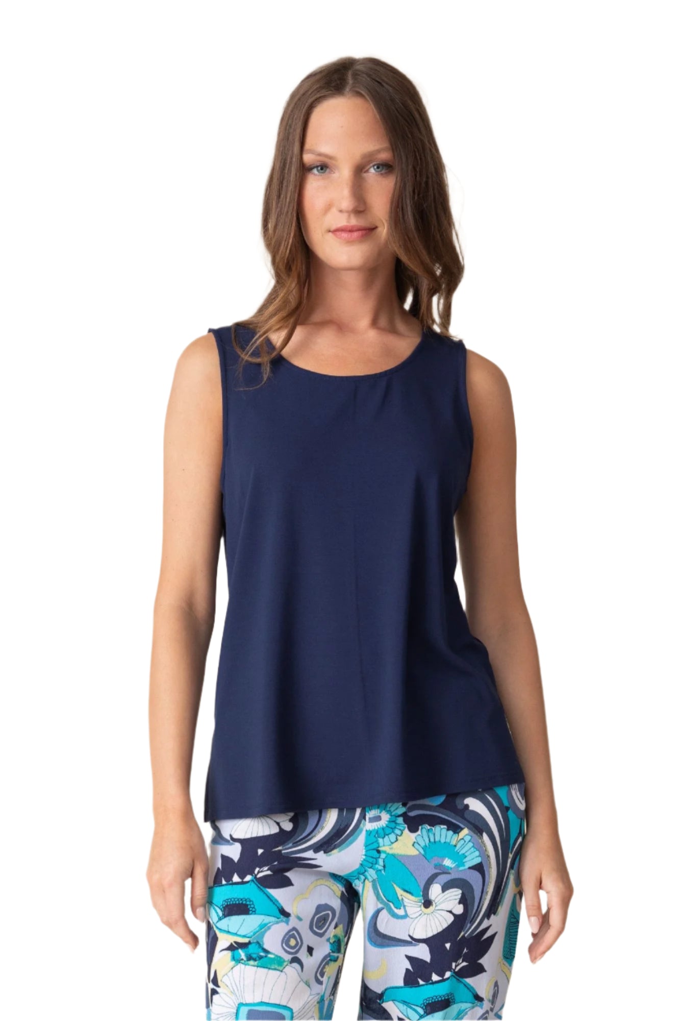 Travel Core Easy Tank in Navy - 55901-NVY – Shop My Fair Lady