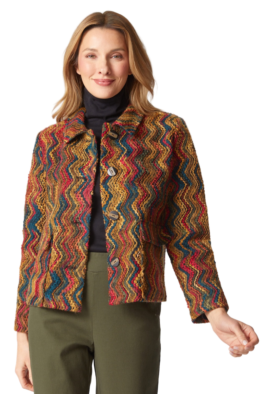 Tapestry Weave Cargo Jacket - 65205 – Shop My Fair Lady