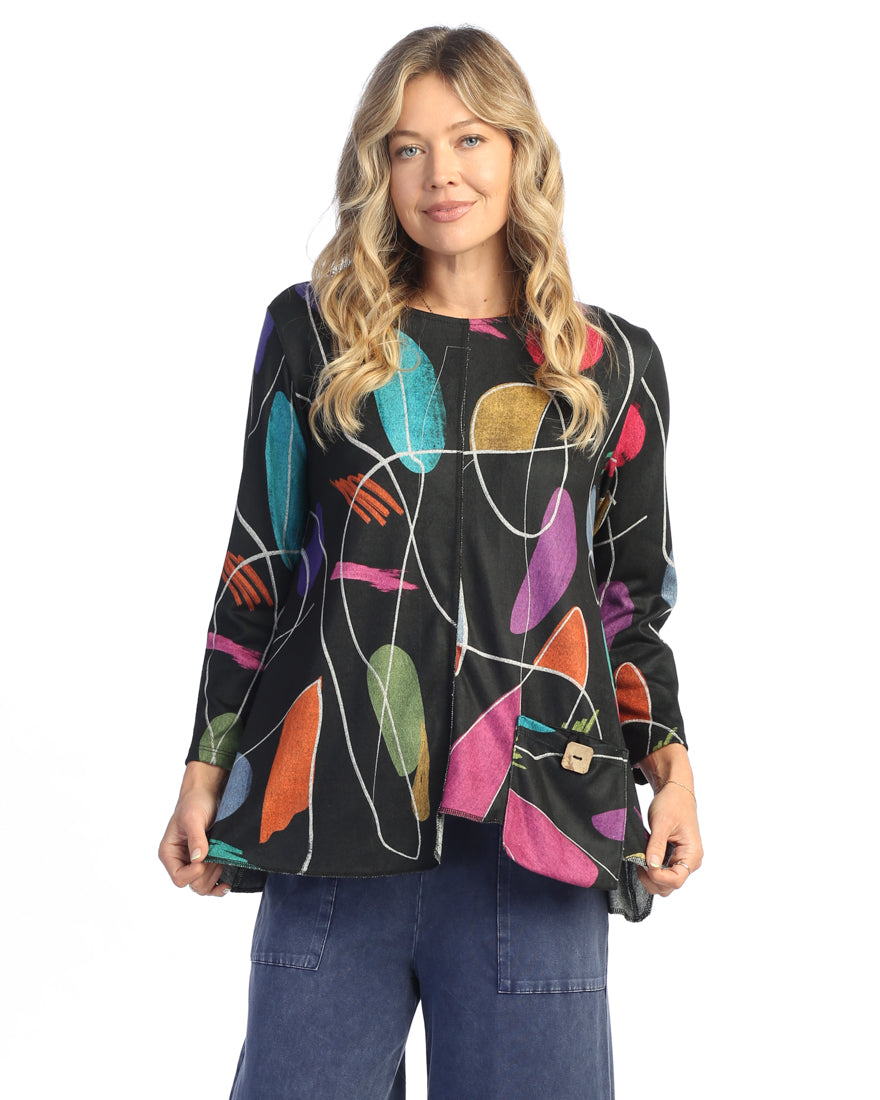 “Frolic” Brushed Knit Tunic Top - FB2-1984 – Shop My Fair Lady