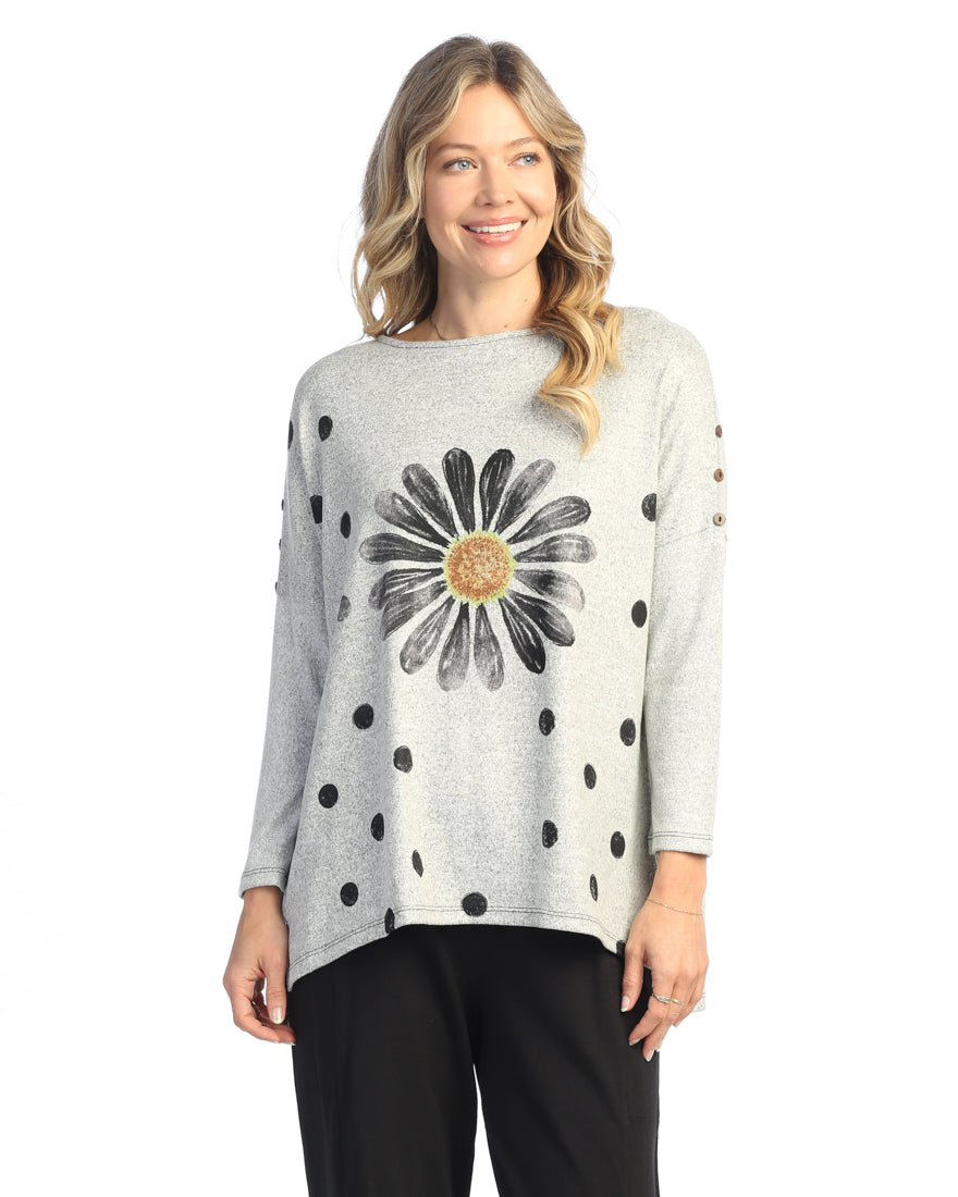 Jess & Jane "Happy Days" French Brushed Knit Top - FB9-1361 – Shop My ...