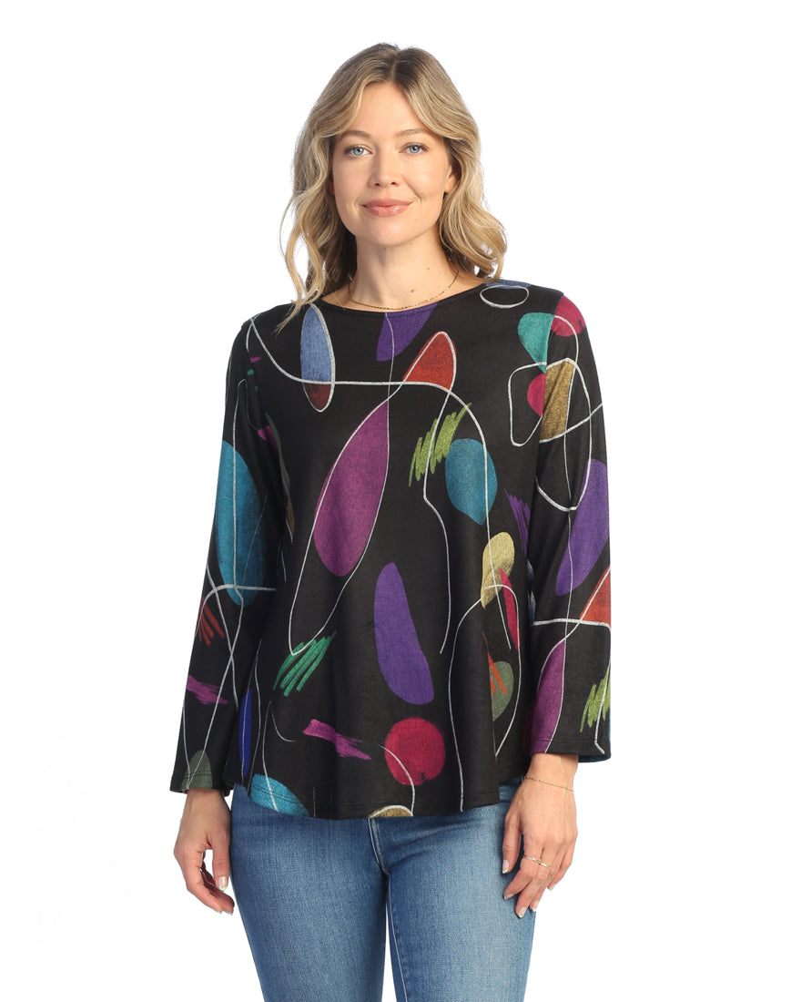 "Frolic" French Brush Tunic Top - NB2-1984 – Shop My Fair Lady